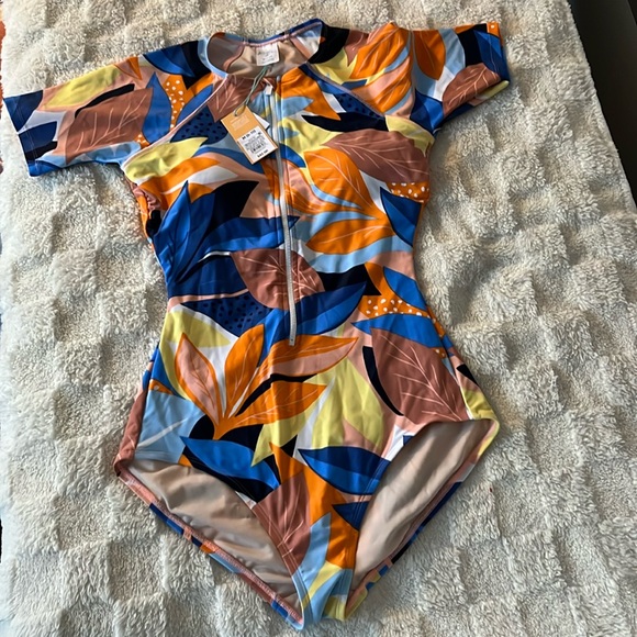 Target | Swim | Nwt Kona Sol One Piece Multiprint Swimsuit | Poshmark